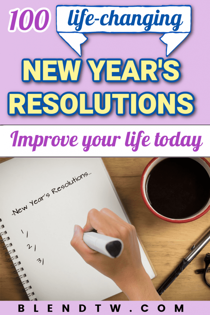 New Year's Resolution Ideas: 100 SMART Goals To Improve Your Life